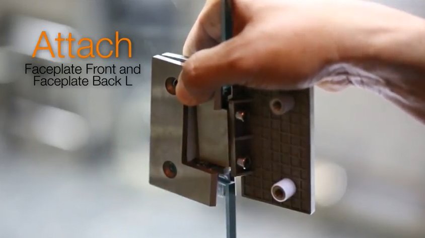 How to install glass door hinge? - D&D HARDWARE