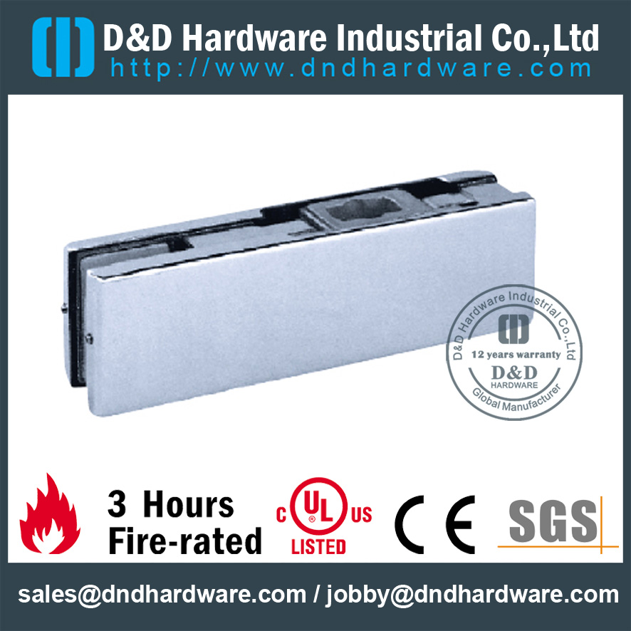 Stainless Steel 304 Bottom Patch Fitting for Entry Frameless Glass Door ...