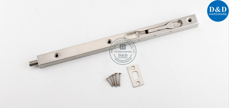 Grade 316 Concealed Flush Bolt Lock for internal Wooden Door- D&D HARDWARE
