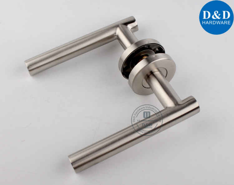 Stainless Steel 316 Hollow T Bar Handle for Fire Rated Steel Door with ...