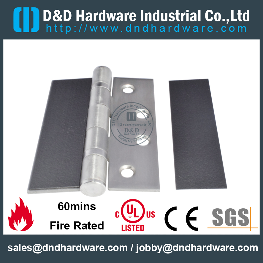 Fire RatedIntumescent Seal Intumescent Pad for Hinge - D&D HARDWARE
