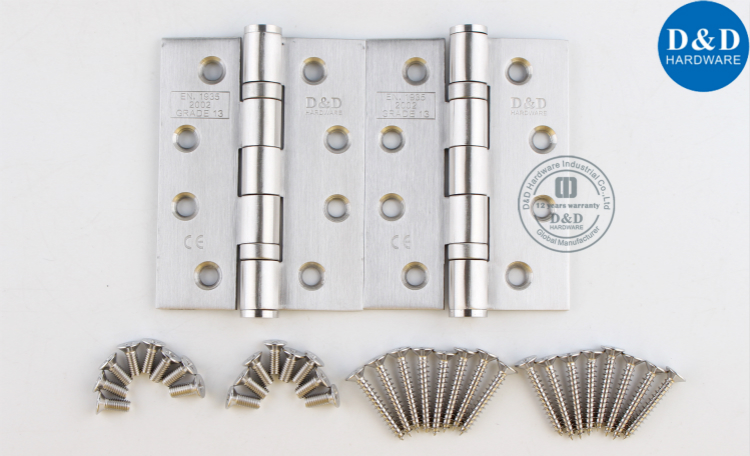 How to install the fire rated door hinge? - D&D HARDWARE