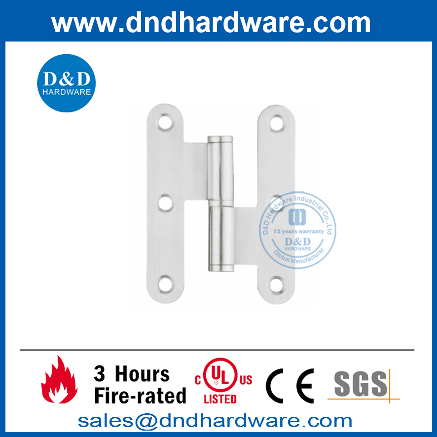 Stainless Steel Round Corner H Hinge for Metal Door-DDSS019-B from ...