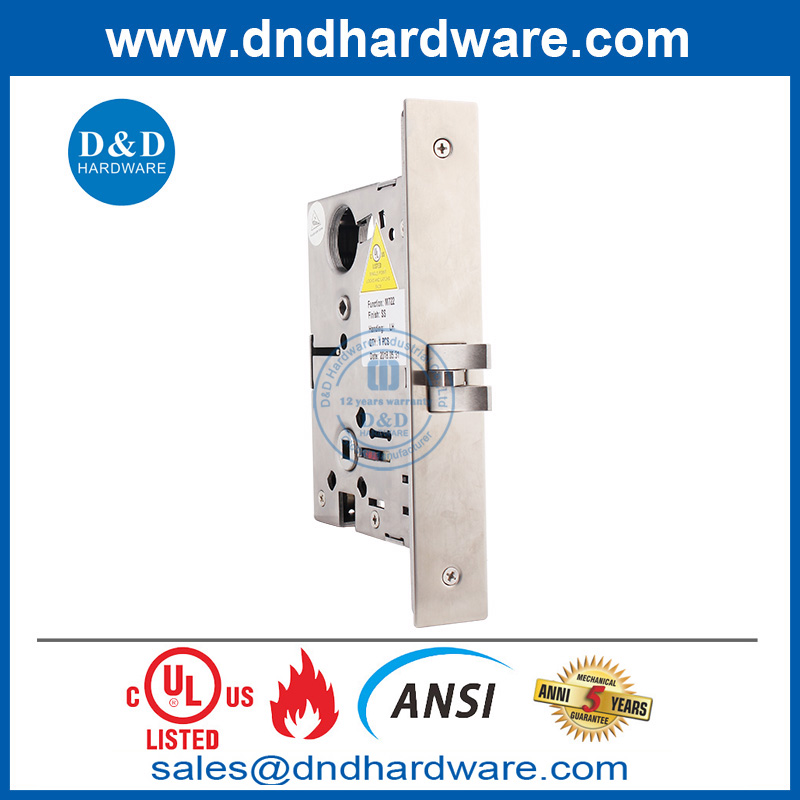 Safety SS304 ANSI Grade 1 Mortice Lock for Front Door-DDAL22 F22 from ...