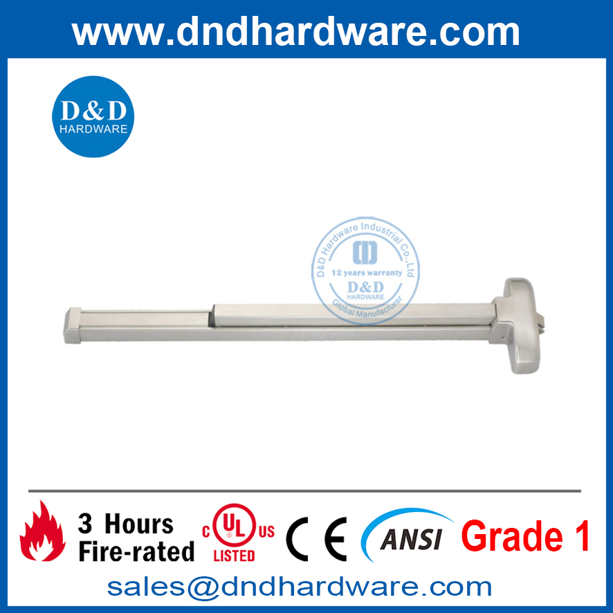 SS304 Fire Door Touch Bar Rim Exit Device -DDPD001 from China ...