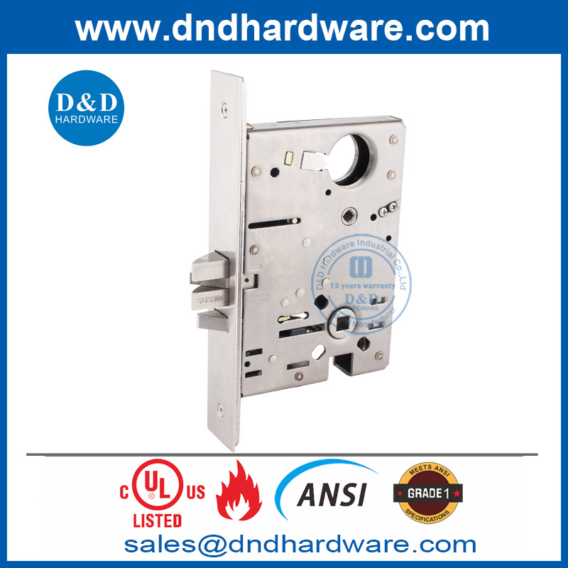 UL Mortise Lockset ANSI Grade 1 Door Locks for Apartment Door-DDAL09 ...