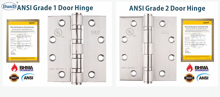 5 Inch Heacy Duty ANSI / BHMA UL GRADE 2-SS316 2BB Hinge from China ...