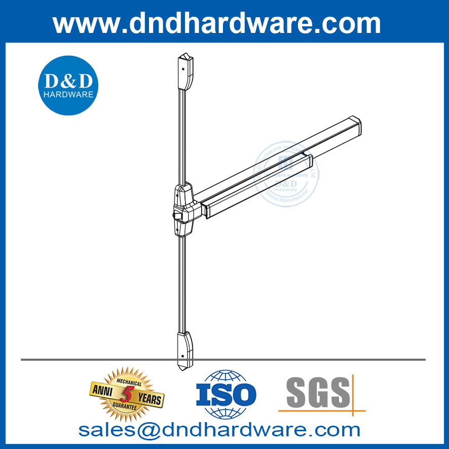 Emergency Exit Door Locks Stainless Steel And Aluminium 3 Point Panic ...