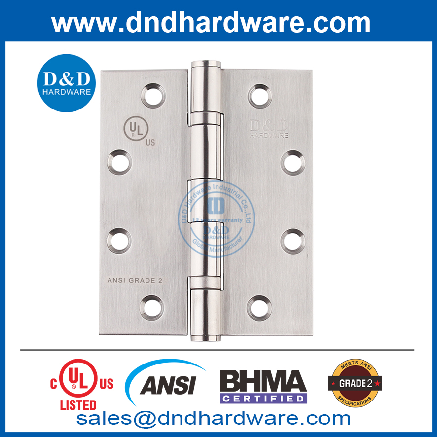 5 Inch Heacy Duty ANSI / BHMA UL GRADE 2-SS316 2BB Hinge from China ...