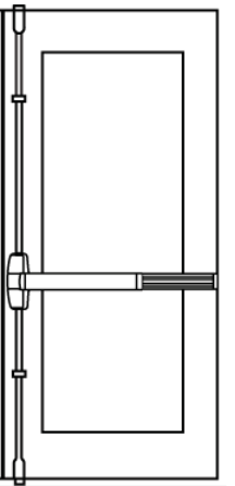 What is Surface Vertical Rod Exit Devices and what applications can it ...