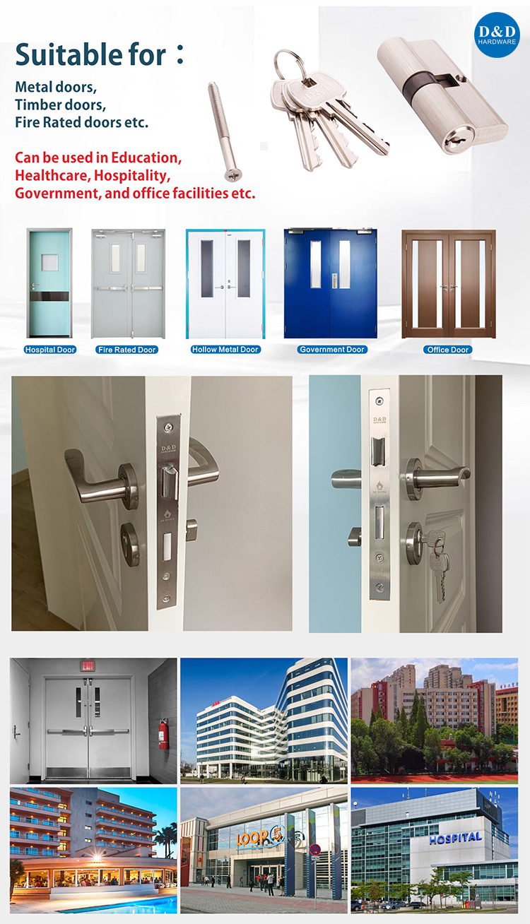 BS EN1303 Satin Nickel Finish Key Cylinder Types Door Lock Cylinders ...