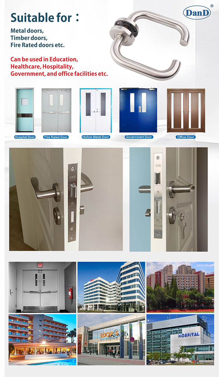 Class 4 Stainless Steel Best Tube Fire Rated Door Lever-DDTH009 from ...