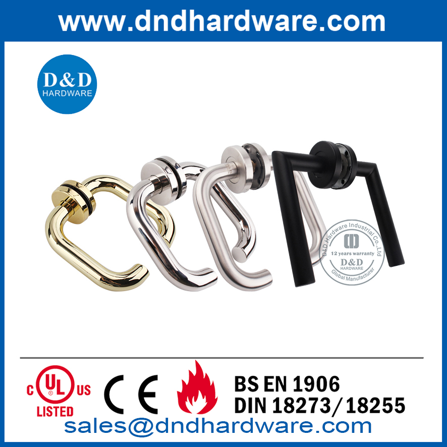 EN1906 Grade 4 Stainless Steel Straight Lever Door Handle-DDTH002 from ...