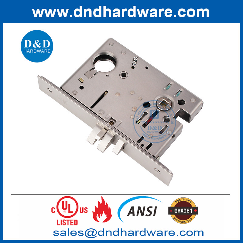 High Security Latchbolt Lock UL Fire Rated ANSI Commercial Door Lockset ...