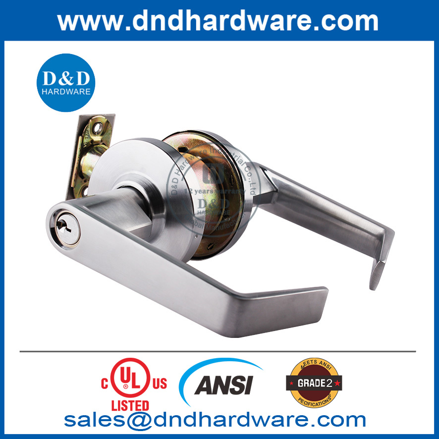 Zinc Alloy ANSI Grade 2 UL Fire Rated Lever Handle Lock-DDLK010 from ...