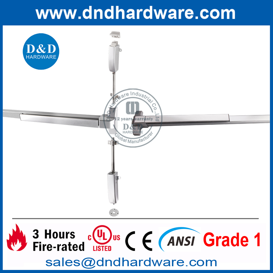 Electrified Panic Exit Device Stainless Steel Commercial Push Bar with ...