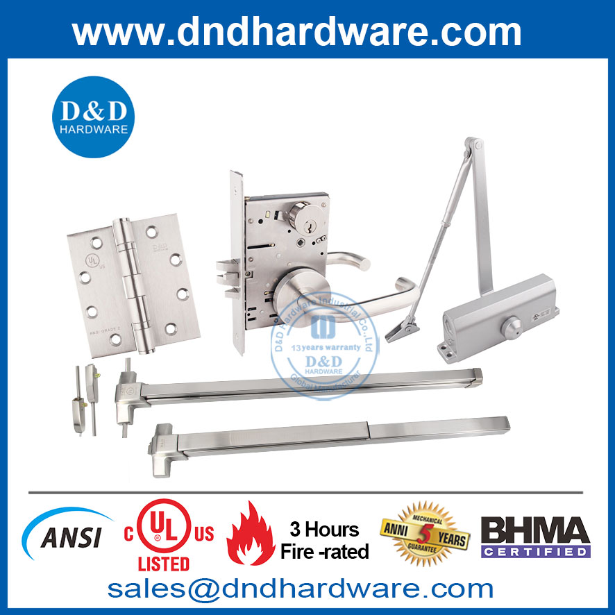 Commercial Door Steel Emergency Exit Panic Bar with Alarm-DDPD030 from ...