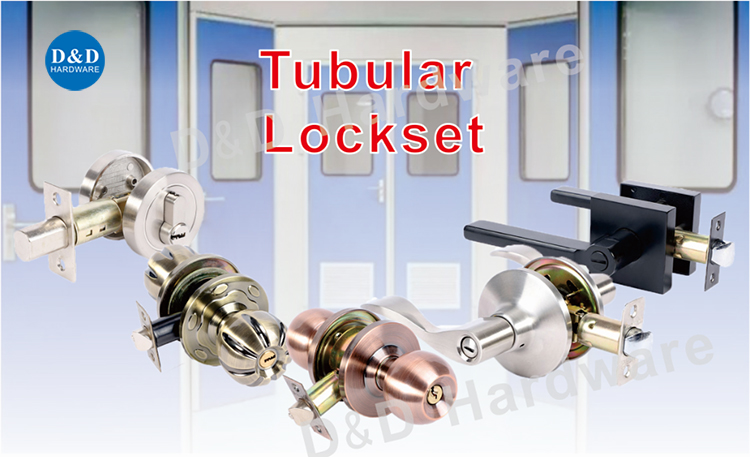 Commercial Door Lockset Types ANSI Double Cylinder Heavy Duty Deadbolt ...