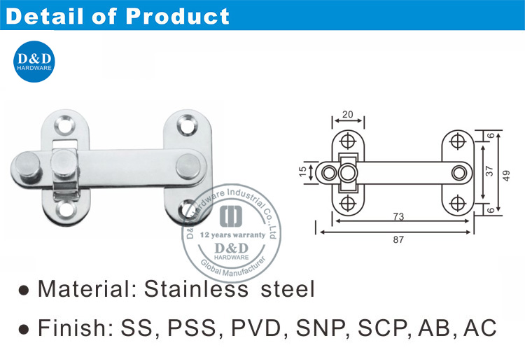 Special Stainless Steel Heavy Duty Door Guard for Internal Door-DDDG006 ...