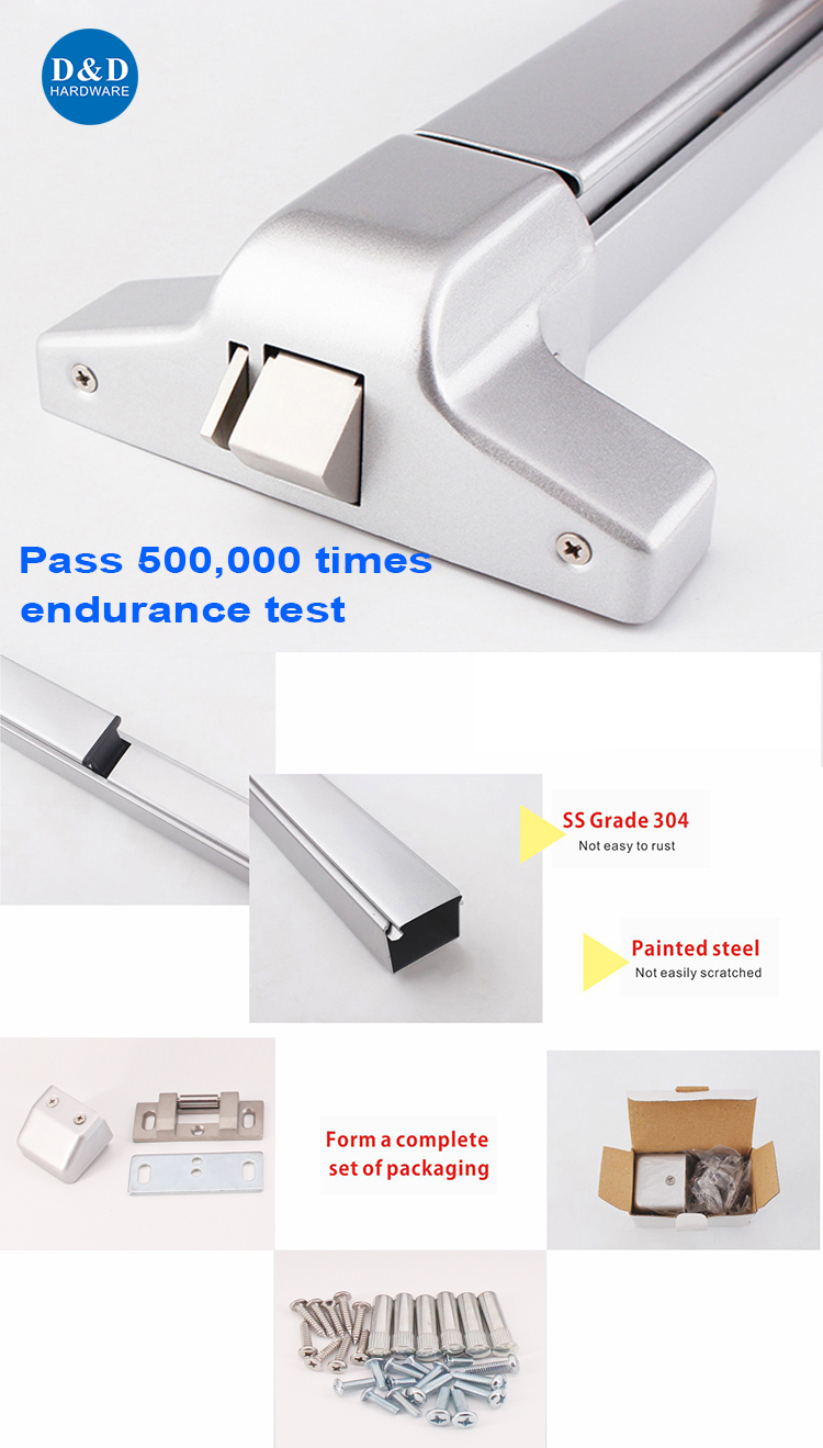 Stainless Steel ANSI Grade 1 UL Emergency Exit Panic Hardware-DDPD023 ...