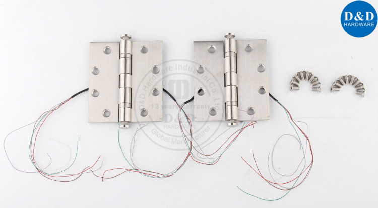 Stainless Steel Electric Transfer Butt Hinge-DDTD001 from China ...