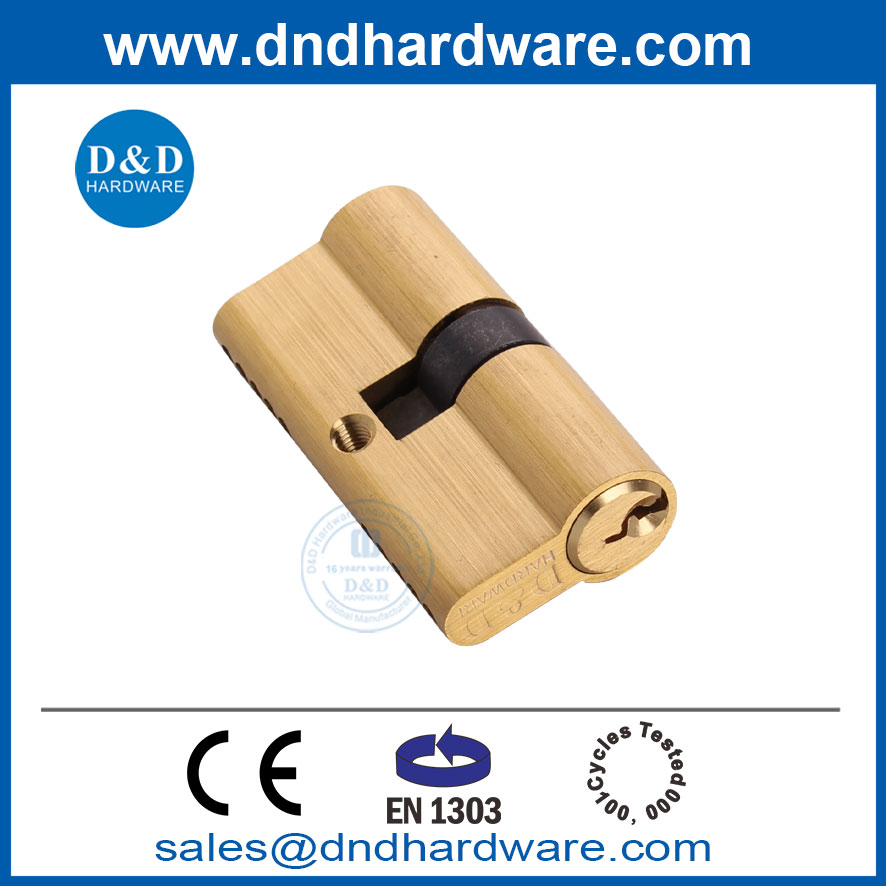 EN1303 High Quality European Model Door Lock Cylinder Mortise Brass ...