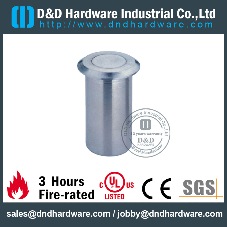 Stainless Steel 304 Satin Dust Proof Socket for Metal Doors- D&D HARDWARE